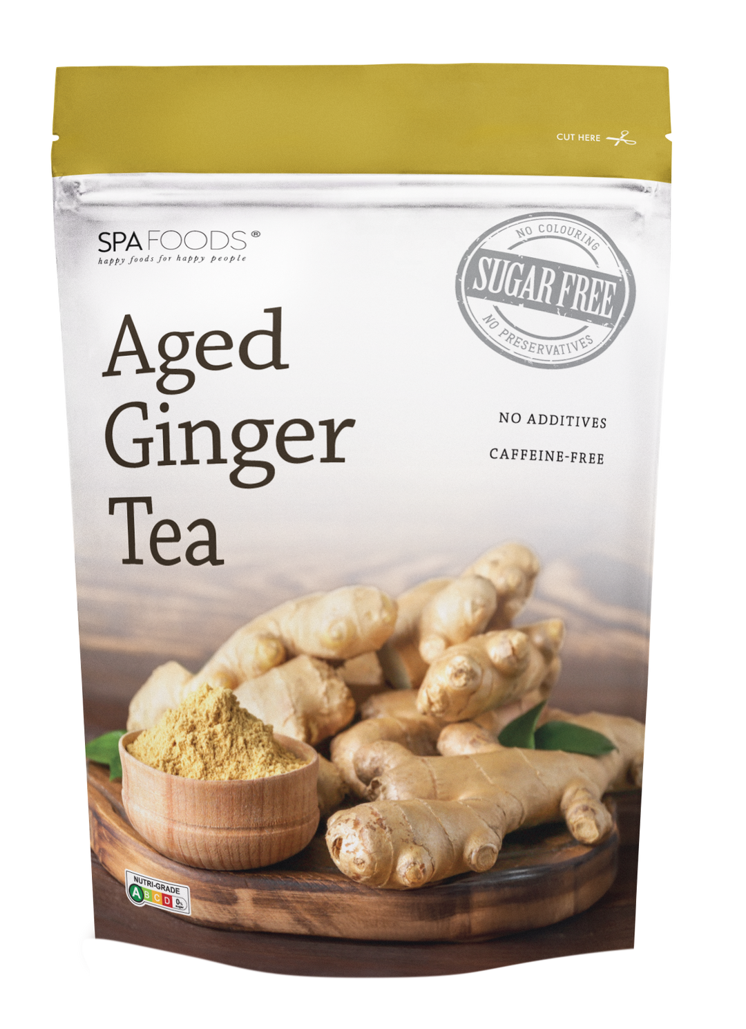 Aged Ginger Tea (Sugar Free) – Spa Foods Pte Ltd