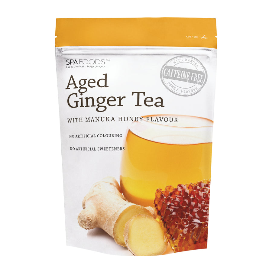 Aged Ginger Tea (with Manuka Honey) – Spa Foods Pte Ltd