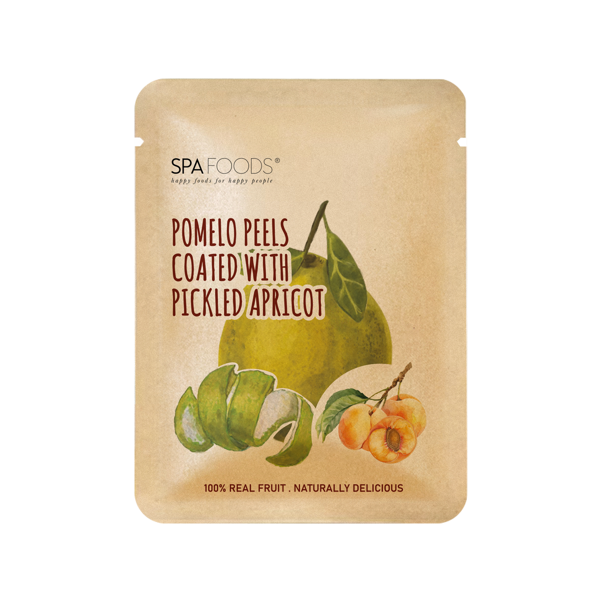 Pomelo Peels Coated With Pickled Apricot – Spa Foods Pte Ltd