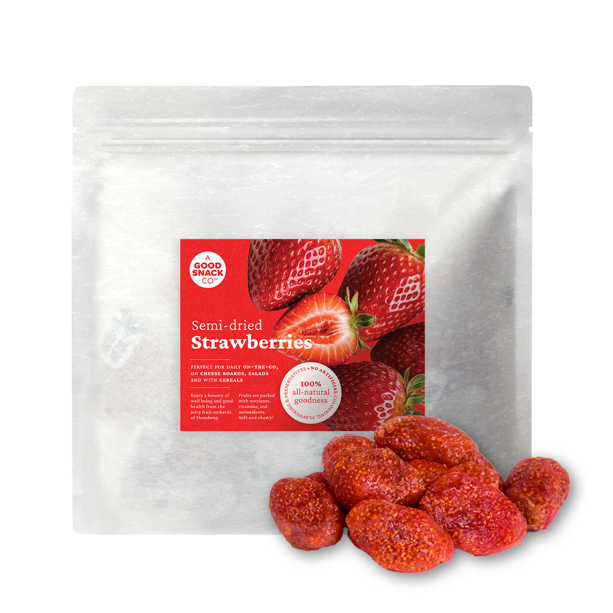 Semi-dried Strawberries – Spa Foods Pte Ltd